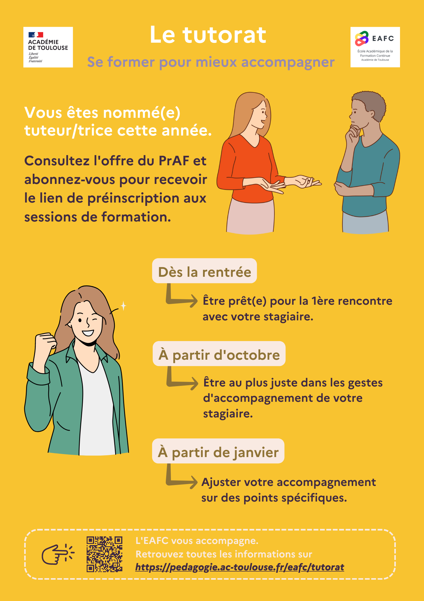 Le tutorat : se former pour mieux accompagner | EAFC